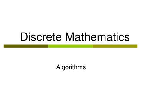Ppt Discrete Mathematics Powerpoint Presentation Free Download Id
