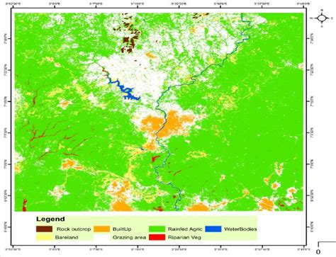 final classification of the landsat image download scientific diagram