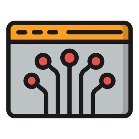 Premium Vector Node Vector Icon Design Illustration