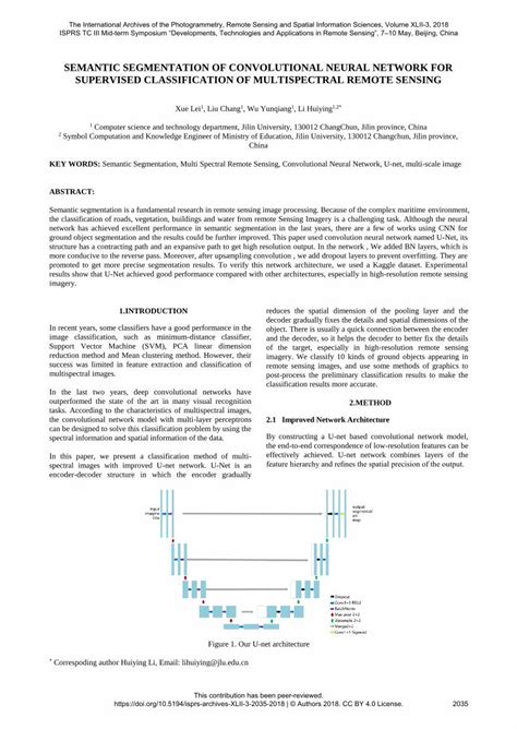 Pdf Semantic Segmentation Of Convolutional Neural · Original Image And Its Corresponding
