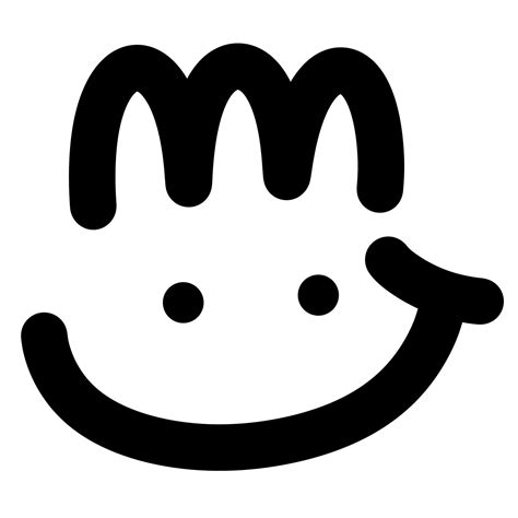 Happy Face Line Squiggle 26517069 Png