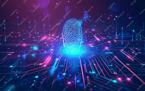 Premium Photo Biometric Authentication Concept