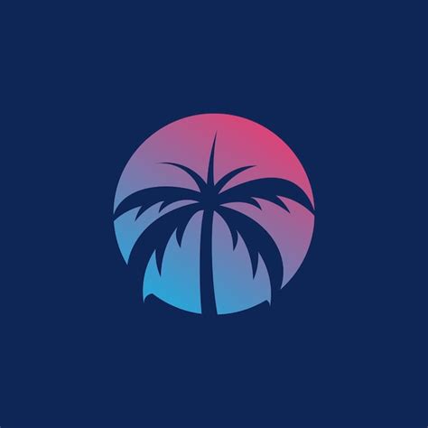 Premium Vector Palm Logo Design Icon Element Vector Idea