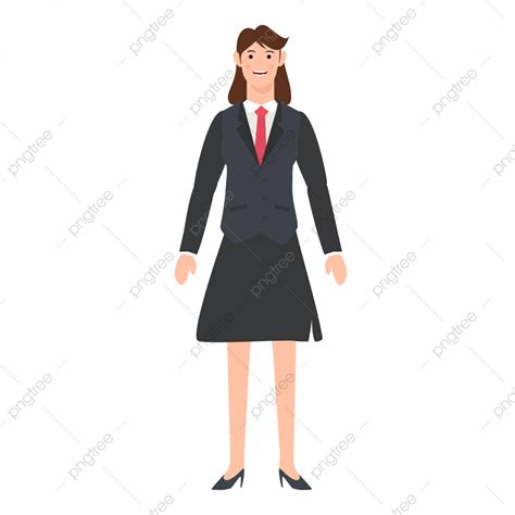 Business Woman Pointing Png