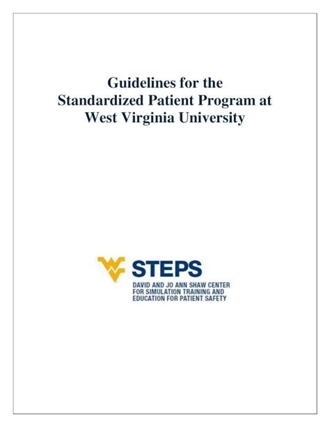 Pdf Guidelines For The Standardized Patient Program · Instrument For Teaching The Male Genital