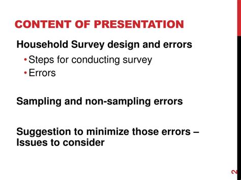 Ppt Sampling And Non Sampling Errors Issues To Consider Powerpoint Presentation Id 4496682