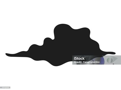 흰색 배경에 고립 된 구름의 검은 실루엣 날씨 아이콘의 개념 미니멀리스트 구름 디자인 추상적 모양 그래픽 아트 자연 요소 간단한 일러스트레이션 디지털 디자인