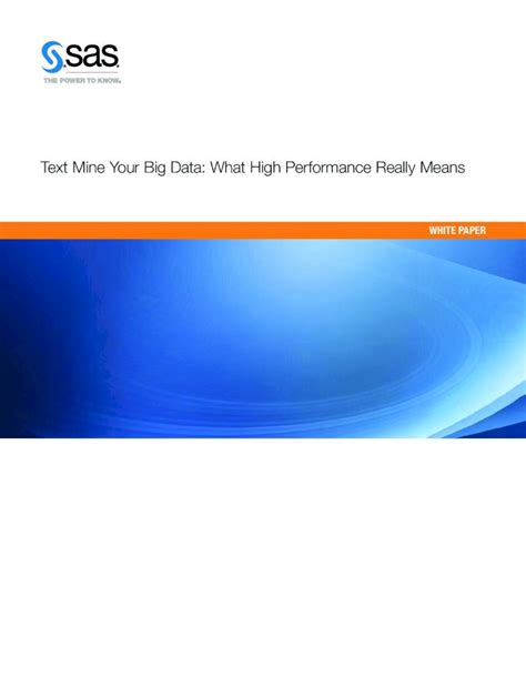 Pdf Text Mine Your Big Data Sas Dokumentips