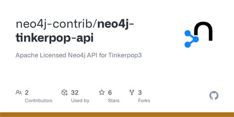 Github Neo4j Contrib Neo4j Tinkerpop Api Apache Licensed Neo4j Api For Tinkerpop3