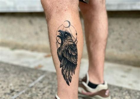 Nordic Raven Tattoo