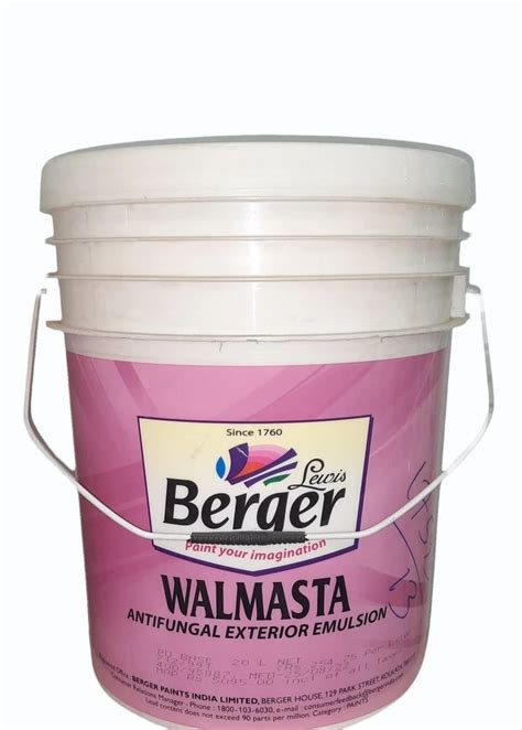 Berger Emulsion Paints At ₹ 2780litre Berger Emulsion Paints In