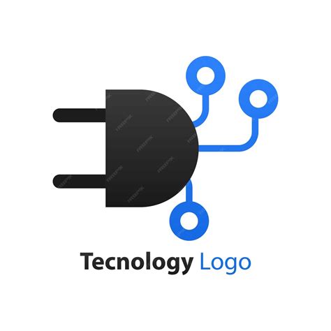 Premium Vector Tech Logo Design Cable Logo Design Networking Logo