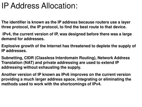 ppt sem1 module 9 tcp ip protocol suite and ip addressing review powerpoint presentation