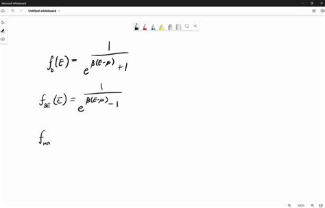 Solved What Is The Criterion For The Classical Limit Where Both Fermi Dirac Fd And Bose