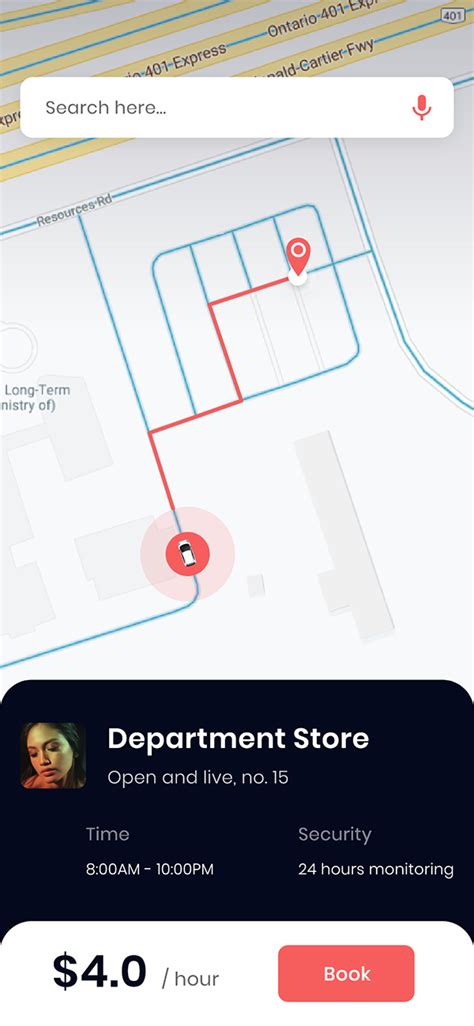 IoT Based Smart Parking System Behance