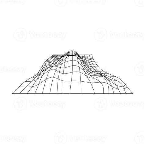 Abstract Wireframe Element 20950274 Png