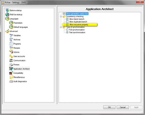 How To Configure Mapping Using Application Architect Pcvue Pcvue