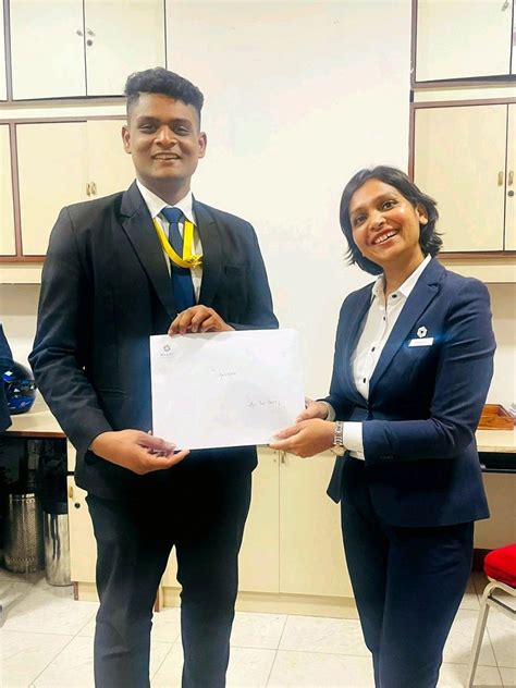 Successfully Completed Internship Program At Hyatt Regency Anurag Singh