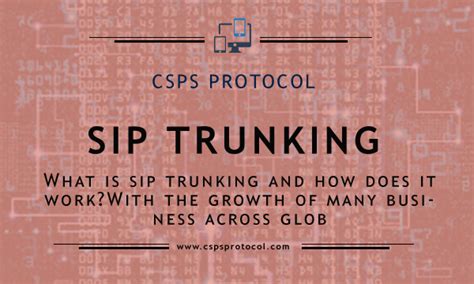 What Is SIP Trunking How To Setup SIP Trunking Voip And SIP Trunking