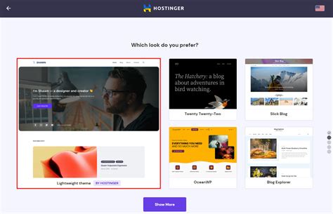 introducing hostinger blog theme for wordpress