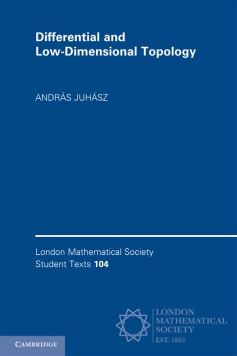 Differential And Low Dimensional Topology Cambridge University Press Bookshop