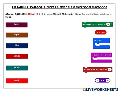 1344395 Rbt Tahun 5 Kategori Blok Makecode Microbit