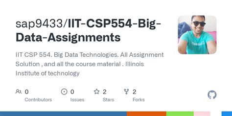 Github Sap9433iit Csp554 Big Data Assignments Iit Csp 554 Big Data