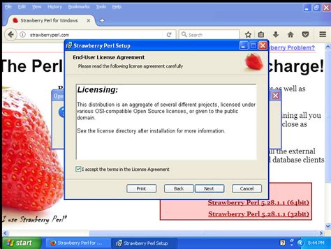 Langage De Programmation Perl Installation Sous Windows Xp