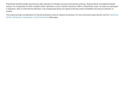 Introduction Dell Powerscale Network Design Considerations Dell