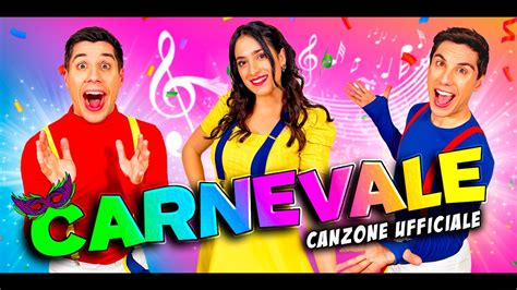 Carnevale 🎭🎉 Red Aria Blu Canzone Ufficiale ️💛💙 Youtube