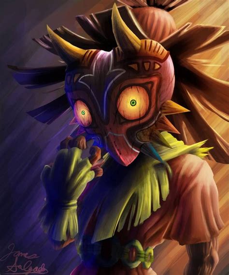 Majoras Mask By Zakumo On Deviantart Legend Of Zelda Zelda Zelda Art