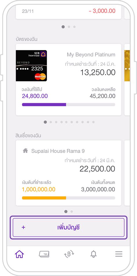 เปิดใช้งานบัตรเครดิต บัตรกดเงินสด