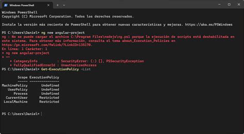 Solución A Los Problemas De Ejecución De Scripts En Windows 11 Cuando Se Da El Mensaje “no Se