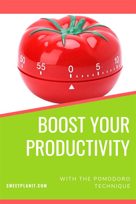 Does The Pomodoro Technique Work To Boost Productivity — Sweet Planit