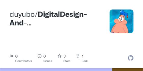 github duyubo digitaldesign and computerarchitecture