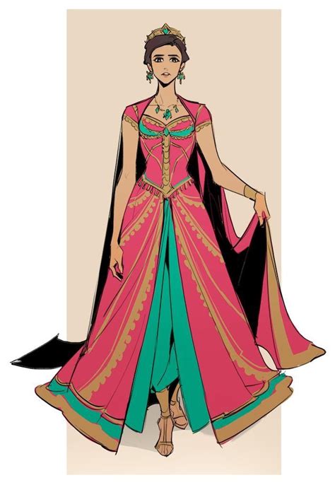 Princess Jasmine Pink Dress
