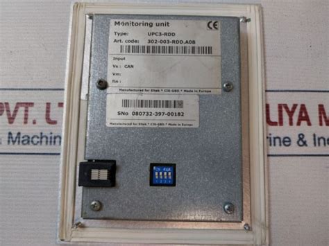Eltek Upc3 Rdd Monitoring Unit Aeliya Marine