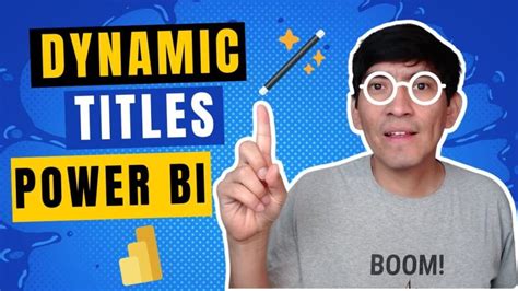 Quipu Analytics On Linkedin Dynamic Titles In Power Bi Desktop
