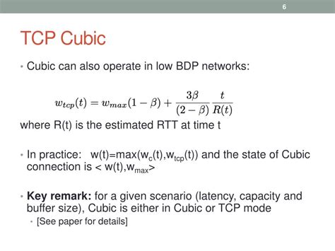 Ppt Understanding Tcp Cubic Performance In The Cloud A Mean Field Approach Powerpoint