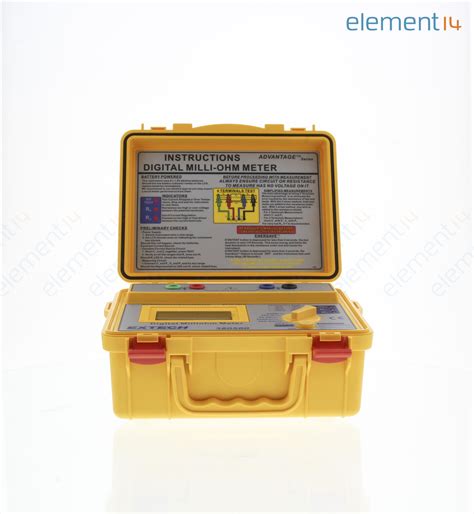 380580 Extech Instruments Ohmmeter 4 Wire 02ohm To 2kohm