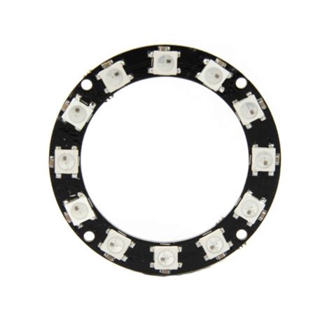 Neopixel Ring 12x Ws2812 Rgb Led Bastelgarage Elektronik Online Shop