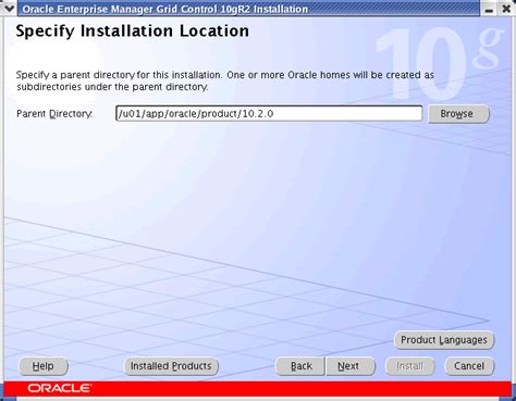 Oracle Base Oracle 10g Release 2 Grid Control Installation On Red Hat Enterprise Linux And Centos