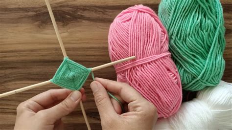 ساخت آویز دکوری زیبا با سیخ چوبی و نخ کاموای رنگی