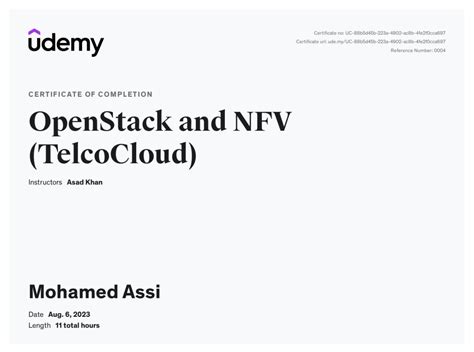 Mohamed Abdel Azim Assi On Linkedin Udemy Course Completion Certificate