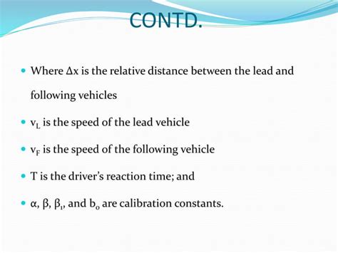 Fuzzy Microscopic Traffic Model Pptx