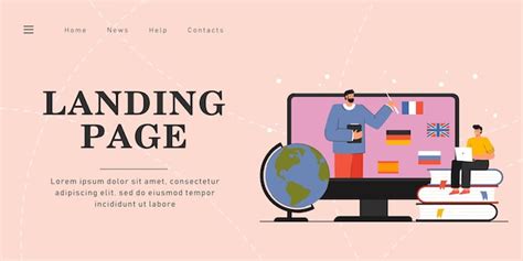 여러 언어 대화와 그림 개념 무료 벡터