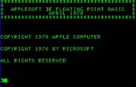 Programming Codingjourney Nostalgia Appleii Basic Husnain Sadiq