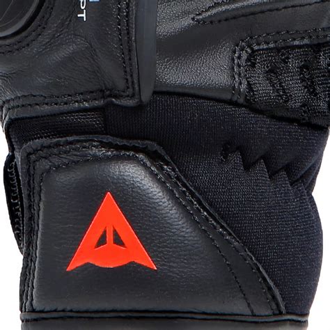Carbon 4 Mens Motorcycle Short Leather Gloves Blackblack Dainese