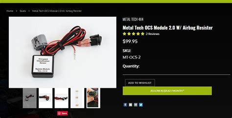 Ocs Bypass Module For Aftermarket Seat Toyota Fj Cruiser Forum