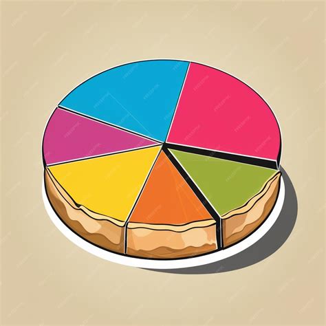 Pie Charts Minimalist Financial Pie Chart 3d Pie Chart Illustration Pie Chart With Depth Pie